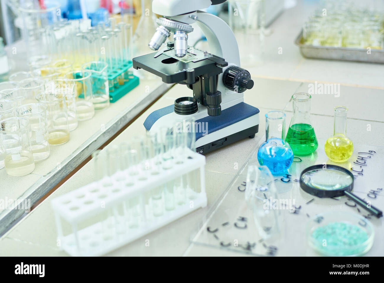 Laboratory Equipment Close Up Stock Photo - Alamy