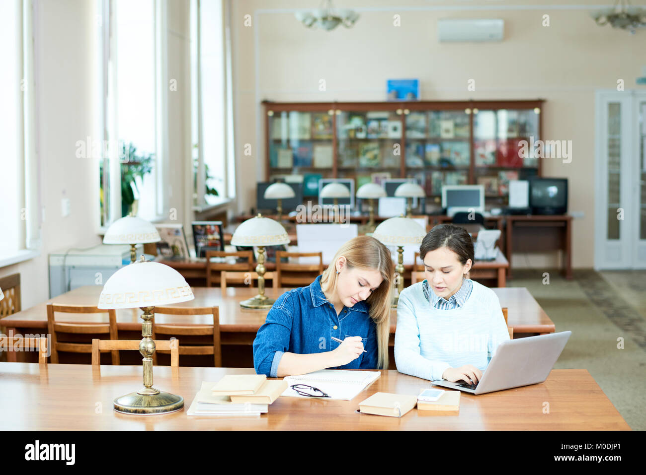 Thinking over Research Project Stock Photo - Alamy