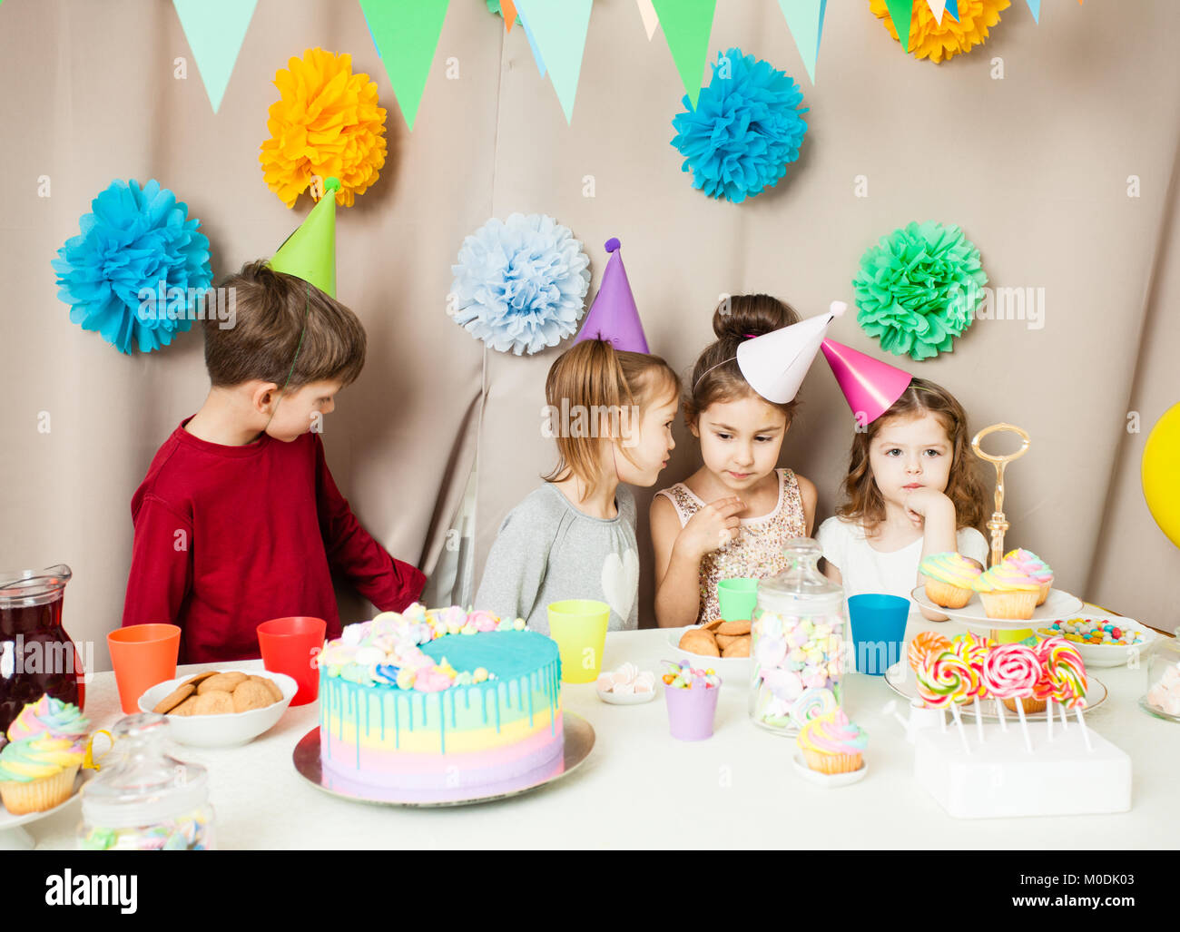 Happy birthday party Stock Photo - Alamy