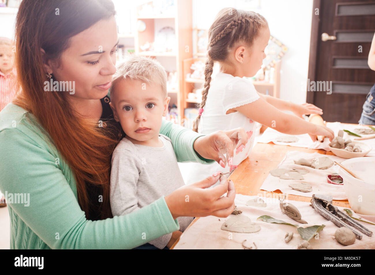 Early learning and daycare concept Stock Photo - Alamy