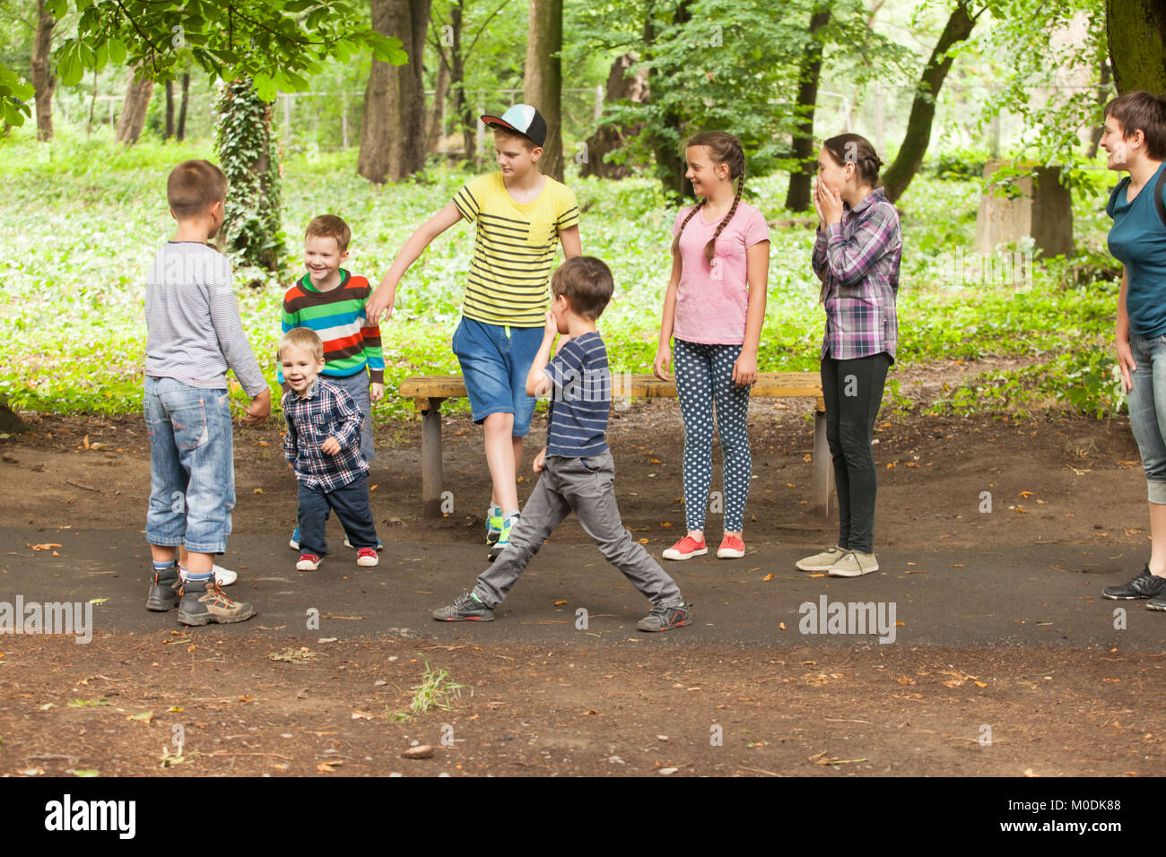 The outdoor games Stock Photo - Alamy