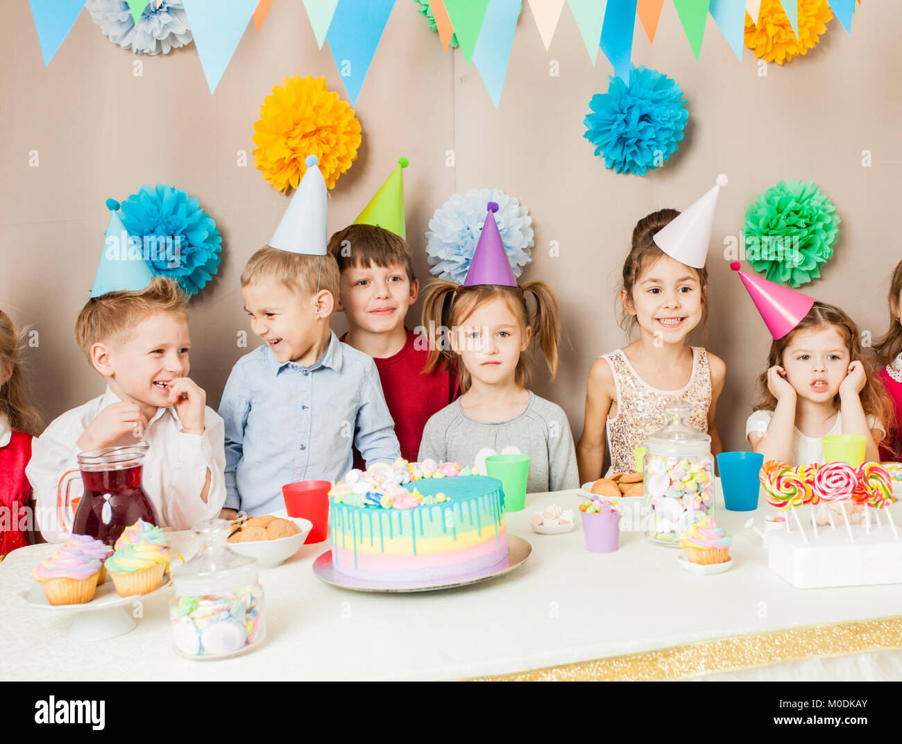 Happy birthday party Stock Photo - Alamy