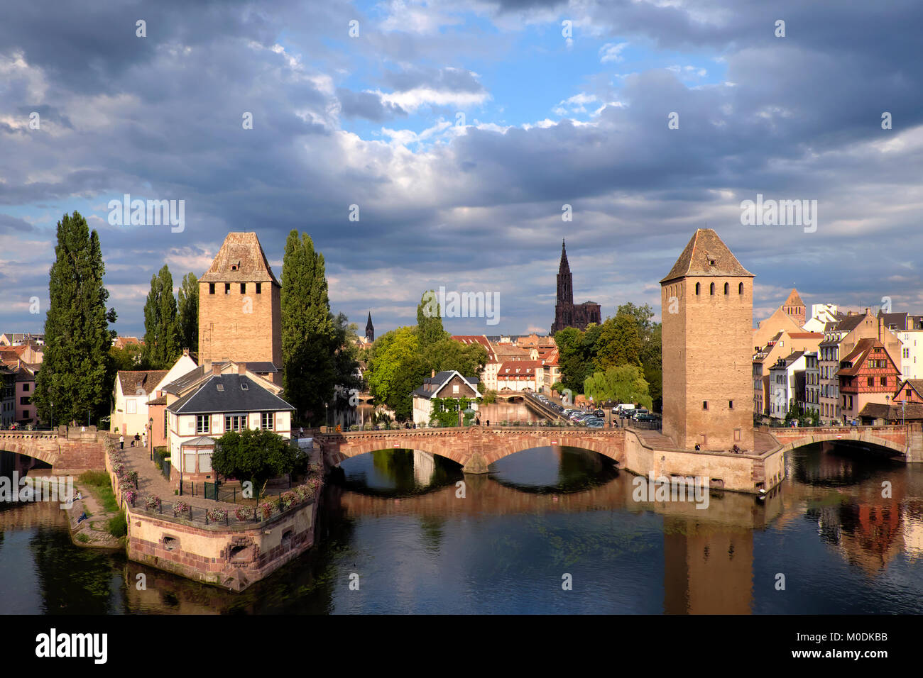 Ponts Couverts, Petite France, Grande Île Island, Strasbourg, Alsace ...