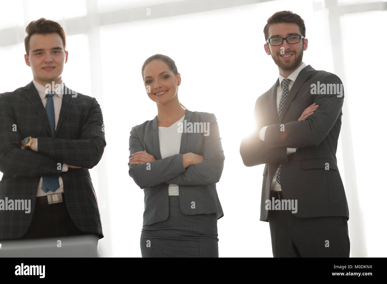 portrait of successful business team Stock Photo - Alamy