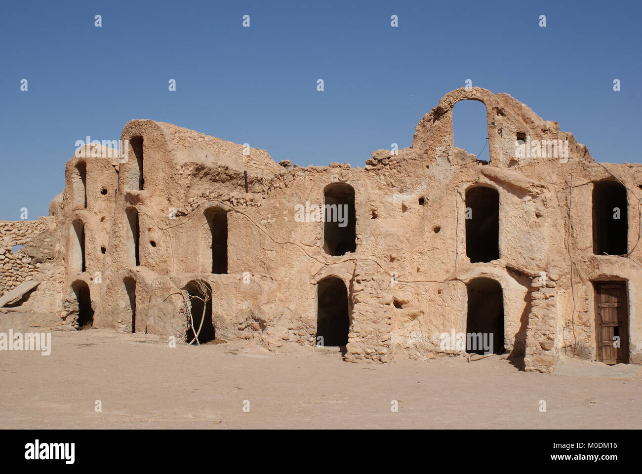 Ksar Metameur, old fortified granary with multi story vaulted granary ...