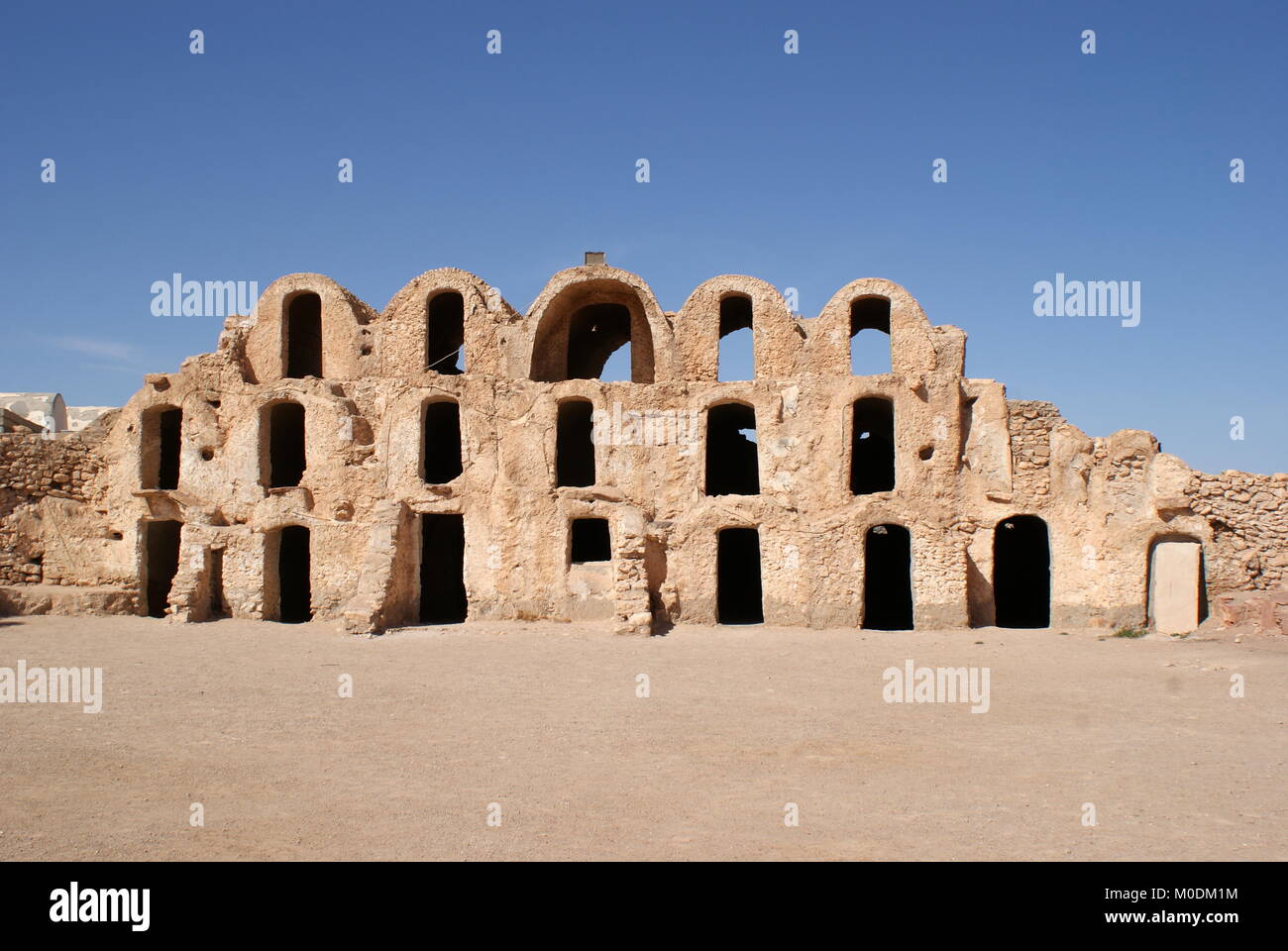Ksar Metameur, old fortified granary with multi story vaulted granary ...