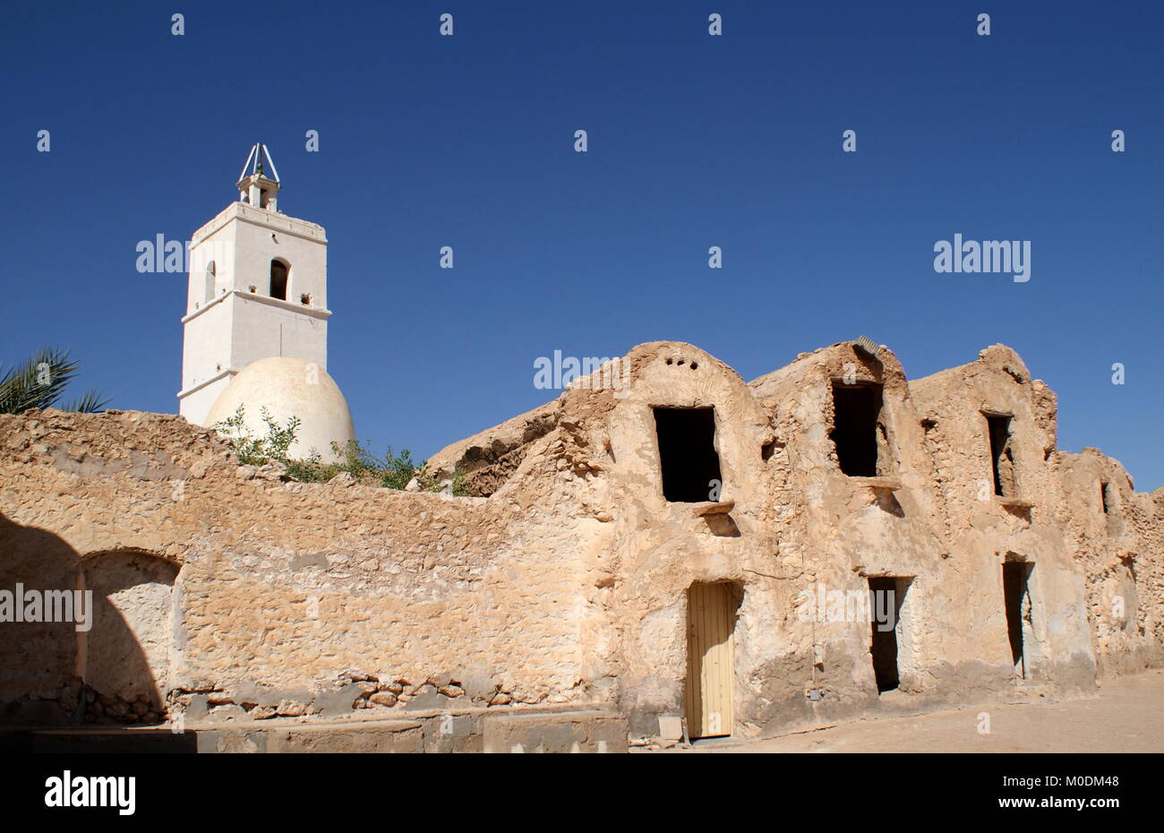 Ksar Metameur, old fortified granary with multi story vaulted granary ...