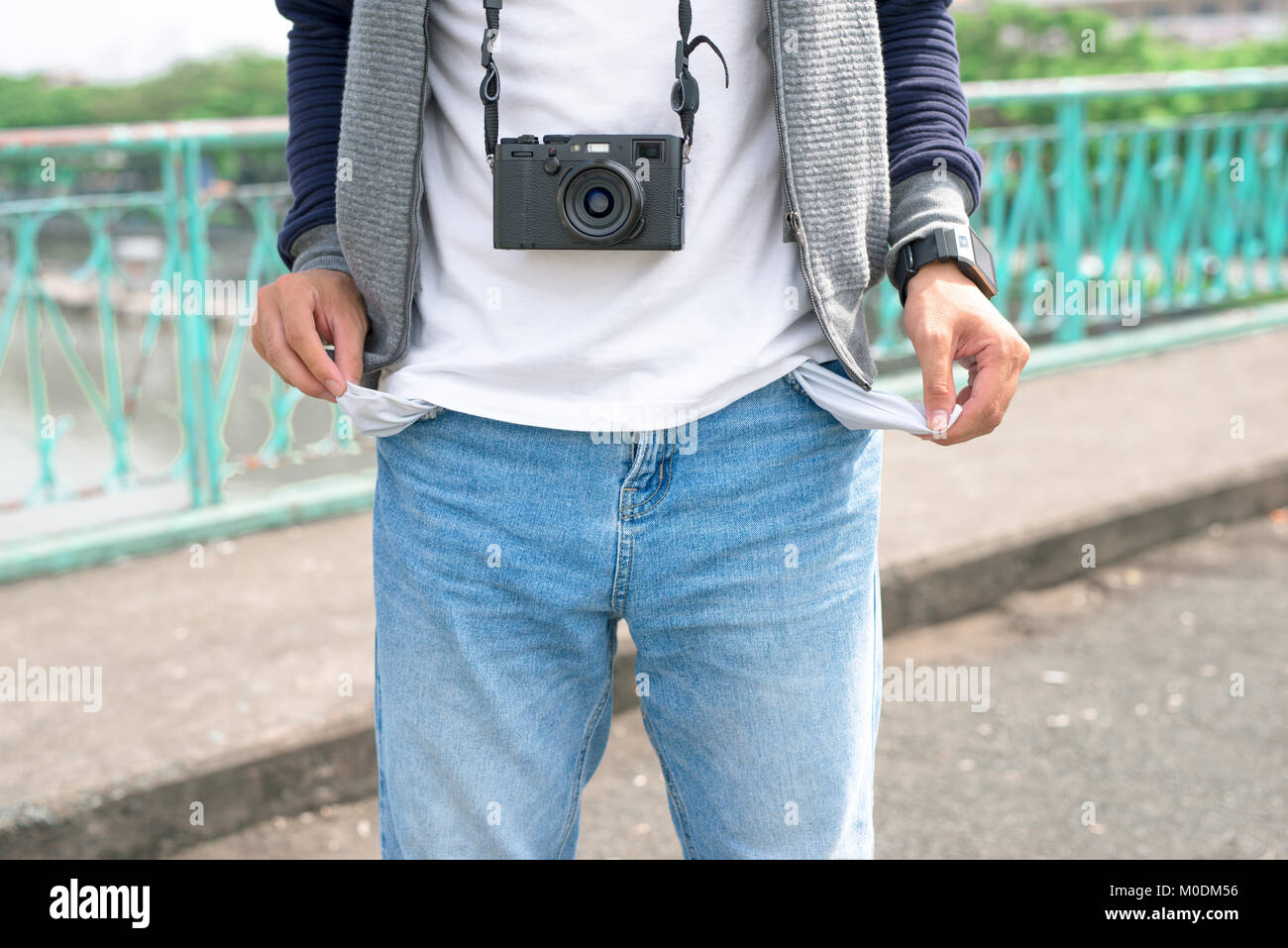 Turning out pocket hi-res stock photography and images - Alamy