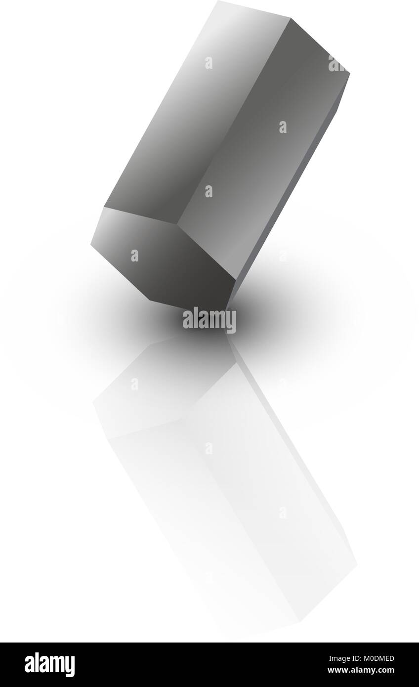 White pyramid and mirror Stock Vector Images - Alamy