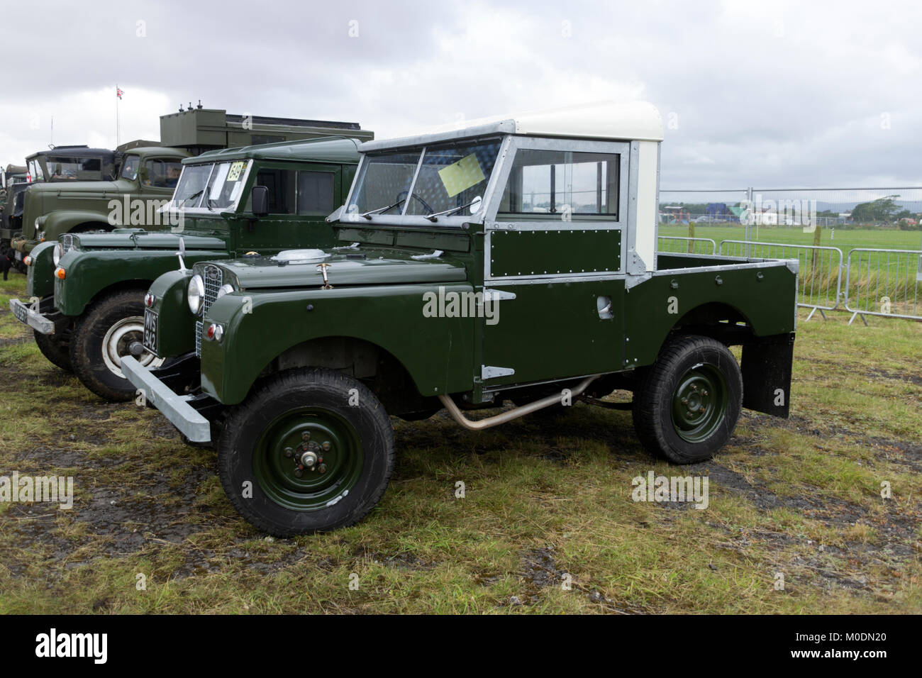 Land Rover. Cumbria Steam Gathering 2018 Stock Photo - Alamy