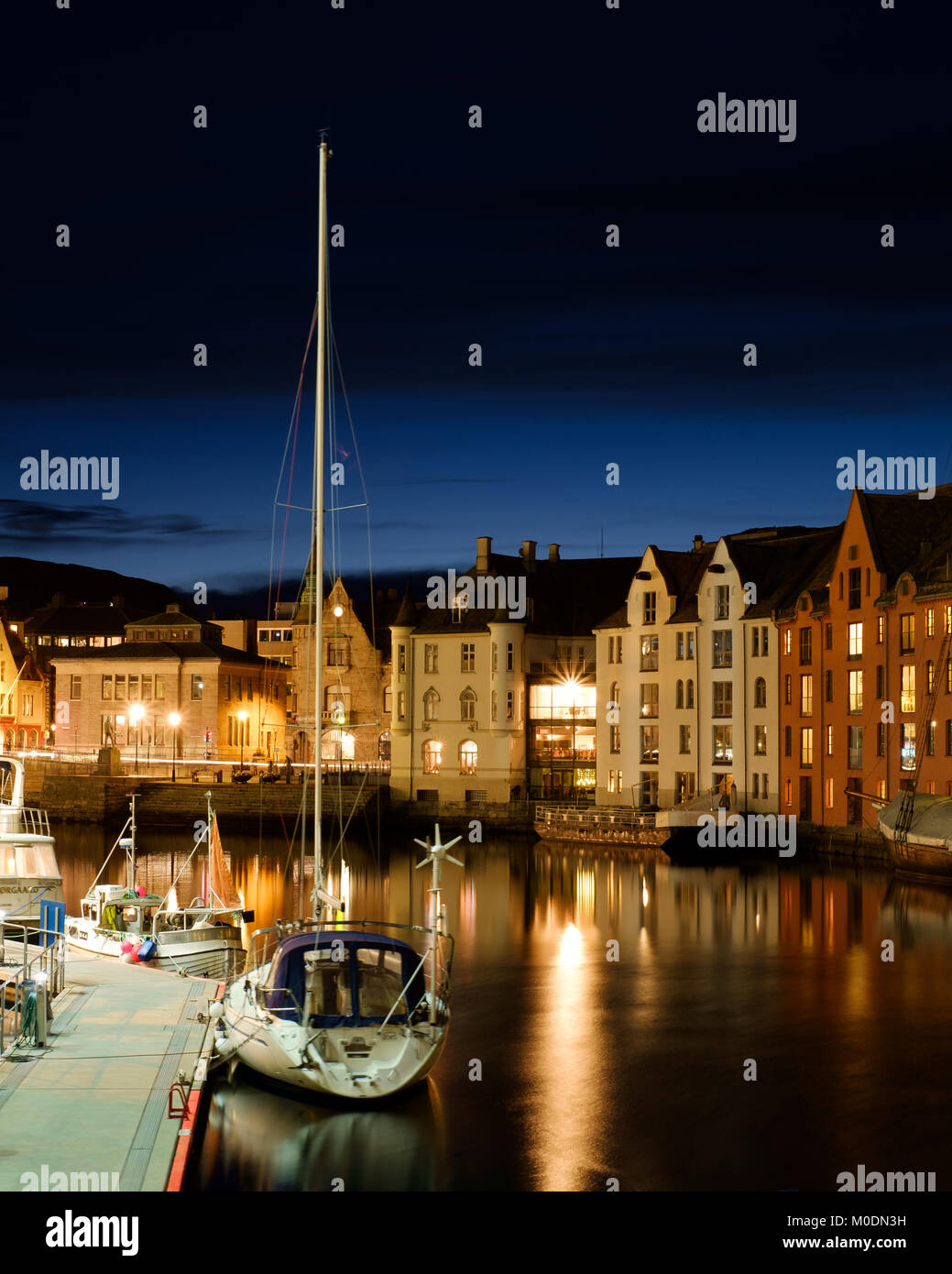 Alesund docks hi-res stock photography and images - Alamy