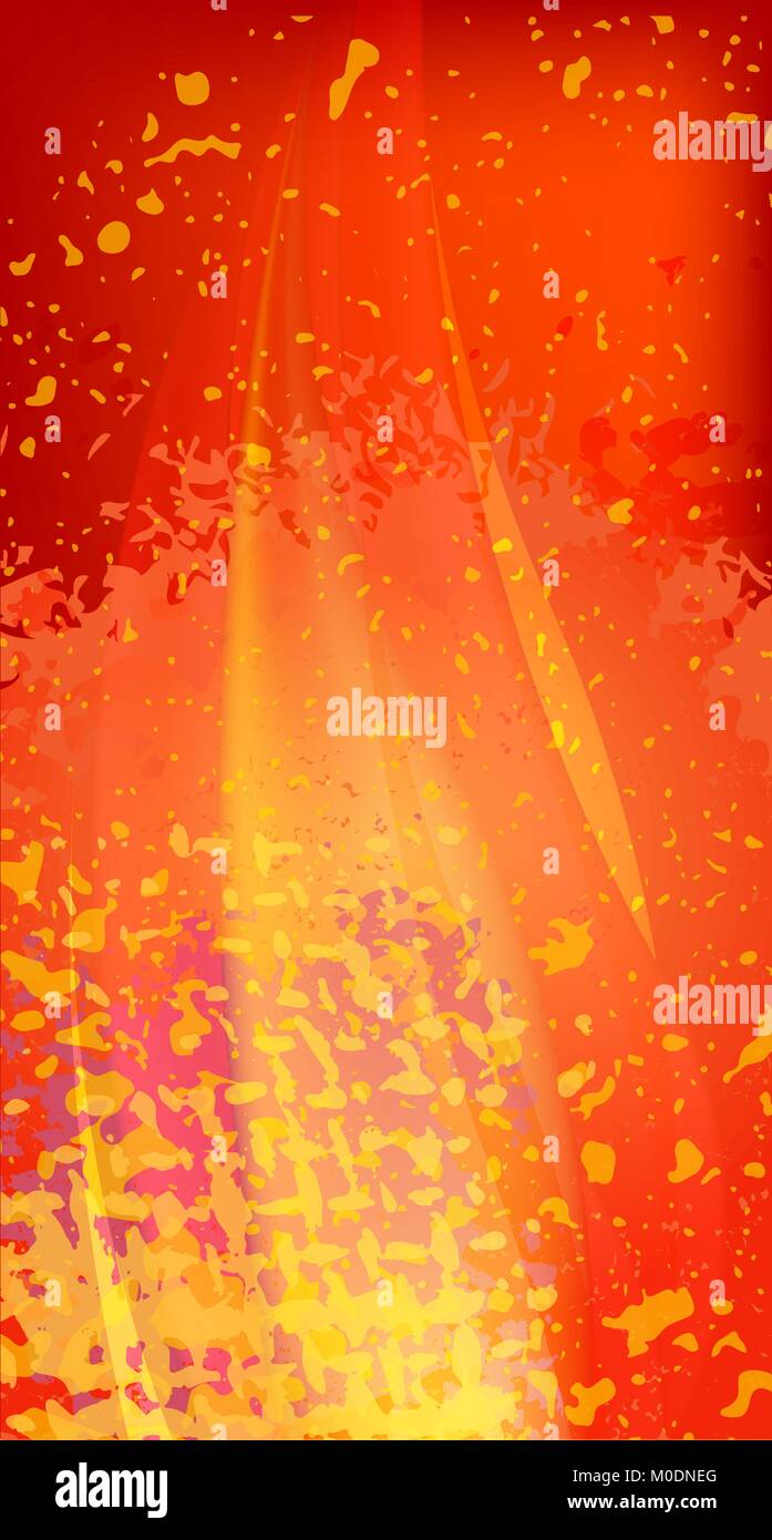 Grunge fire decor. Vector illustration Stock Vector Image & Art - Alamy