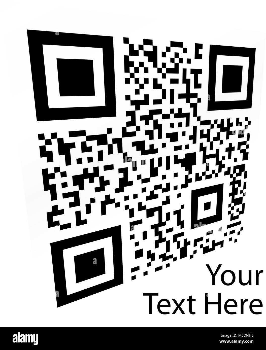 2D barcode. Vector illustration Stock Vector Image & Art - Alamy