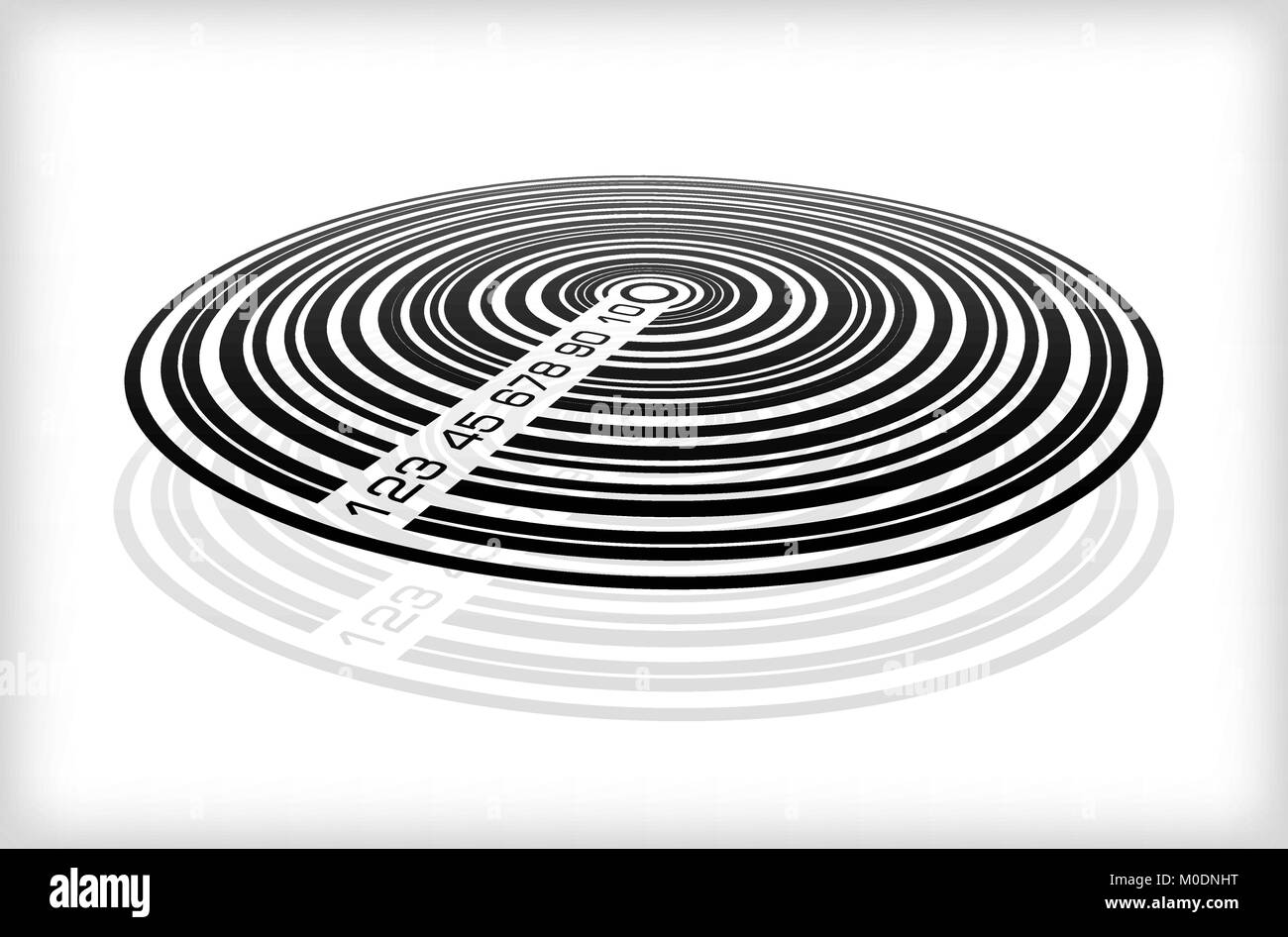 Compact disk in bar code style Stock Vector Image & Art - Alamy