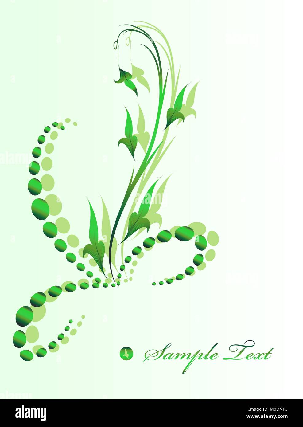 Floral corner. Vector illustration Stock Vector Image & Art - Alamy
