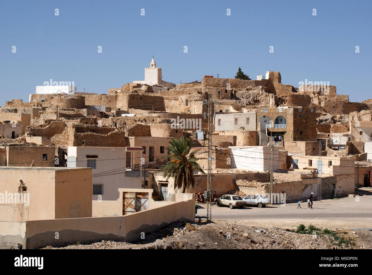 Berber village of Tamezret, Gabes district, Tunisia Stock Photo - Alamy