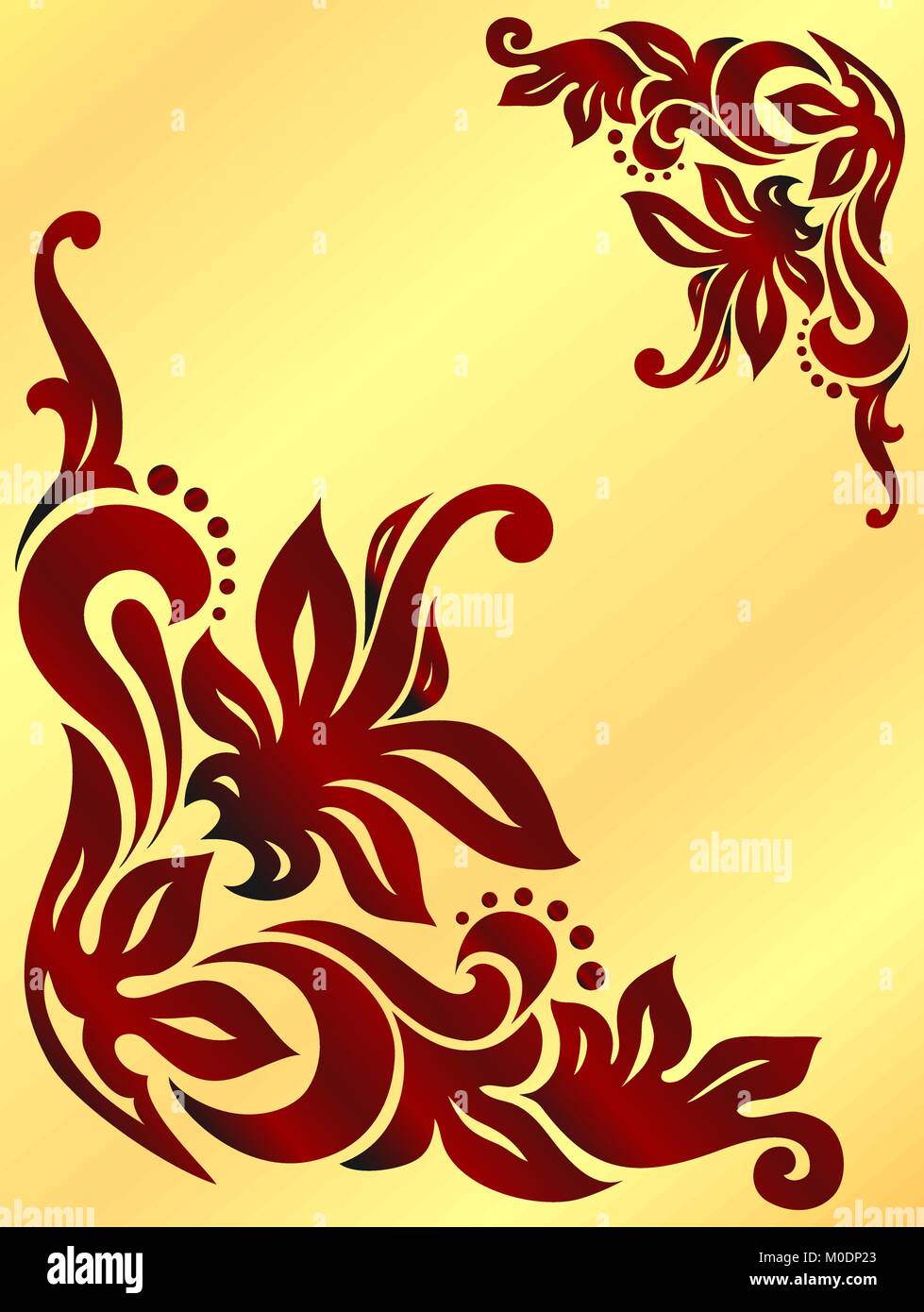 Fantasy frame engraving Stock Vector Images - Alamy