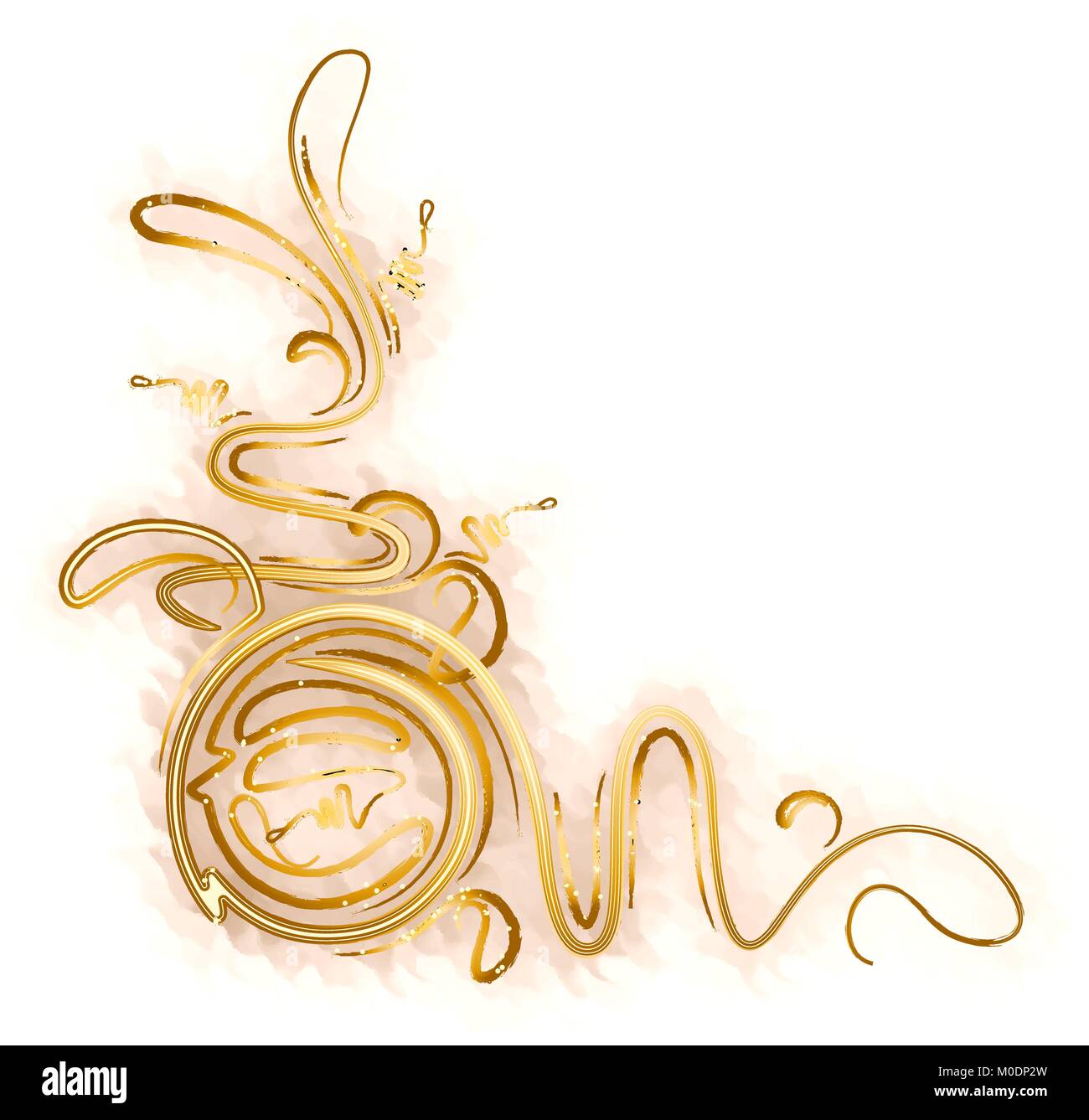 Decorative branch with shade Stock Vector Image & Art - Alamy