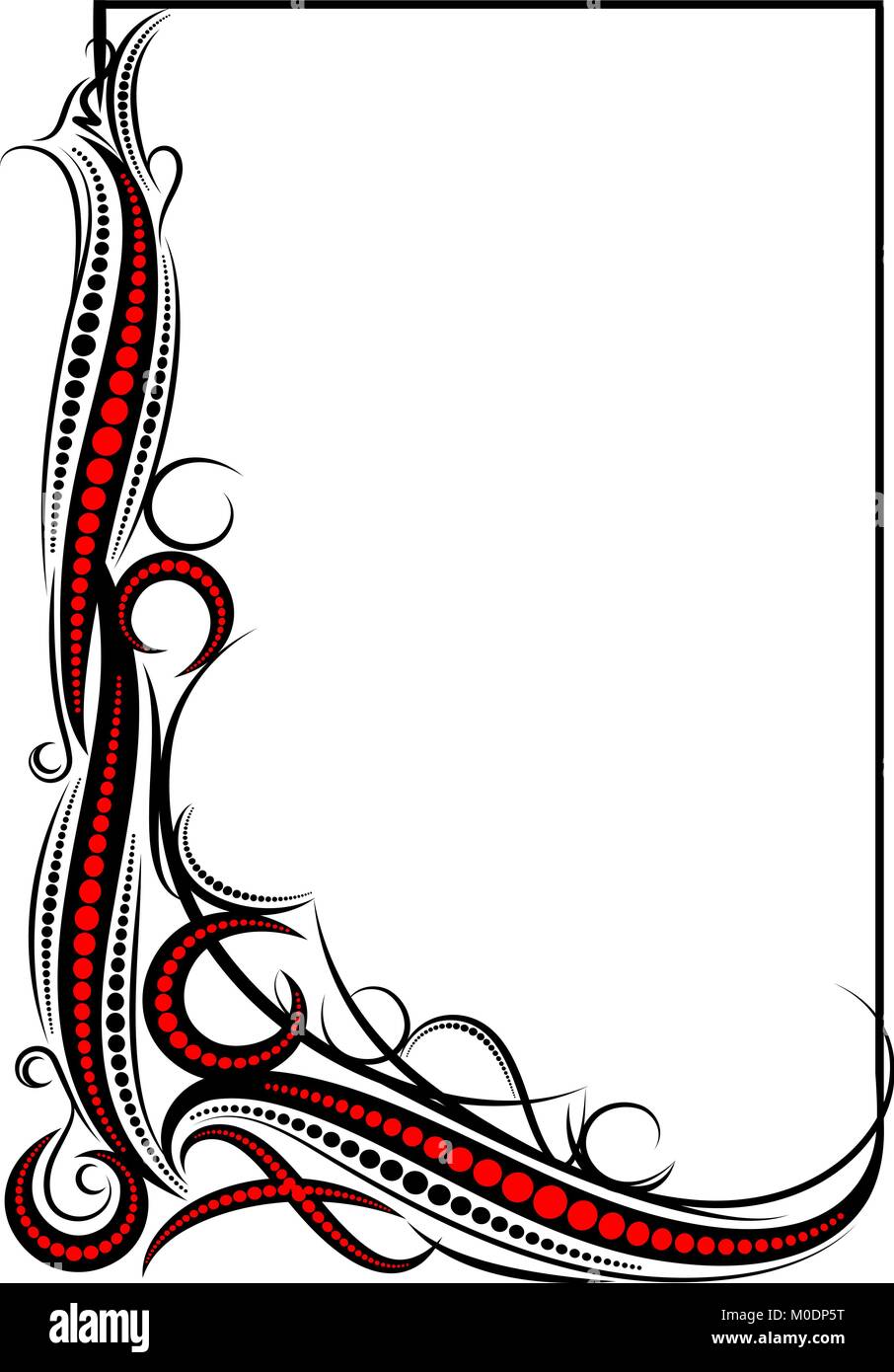 Floral corner image Stock Vector Images - Alamy