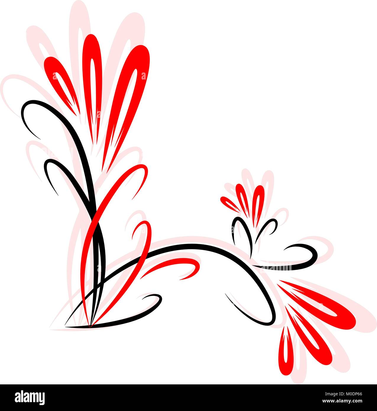 Beautiful decorative corner Stock Vector Image & Art - Alamy