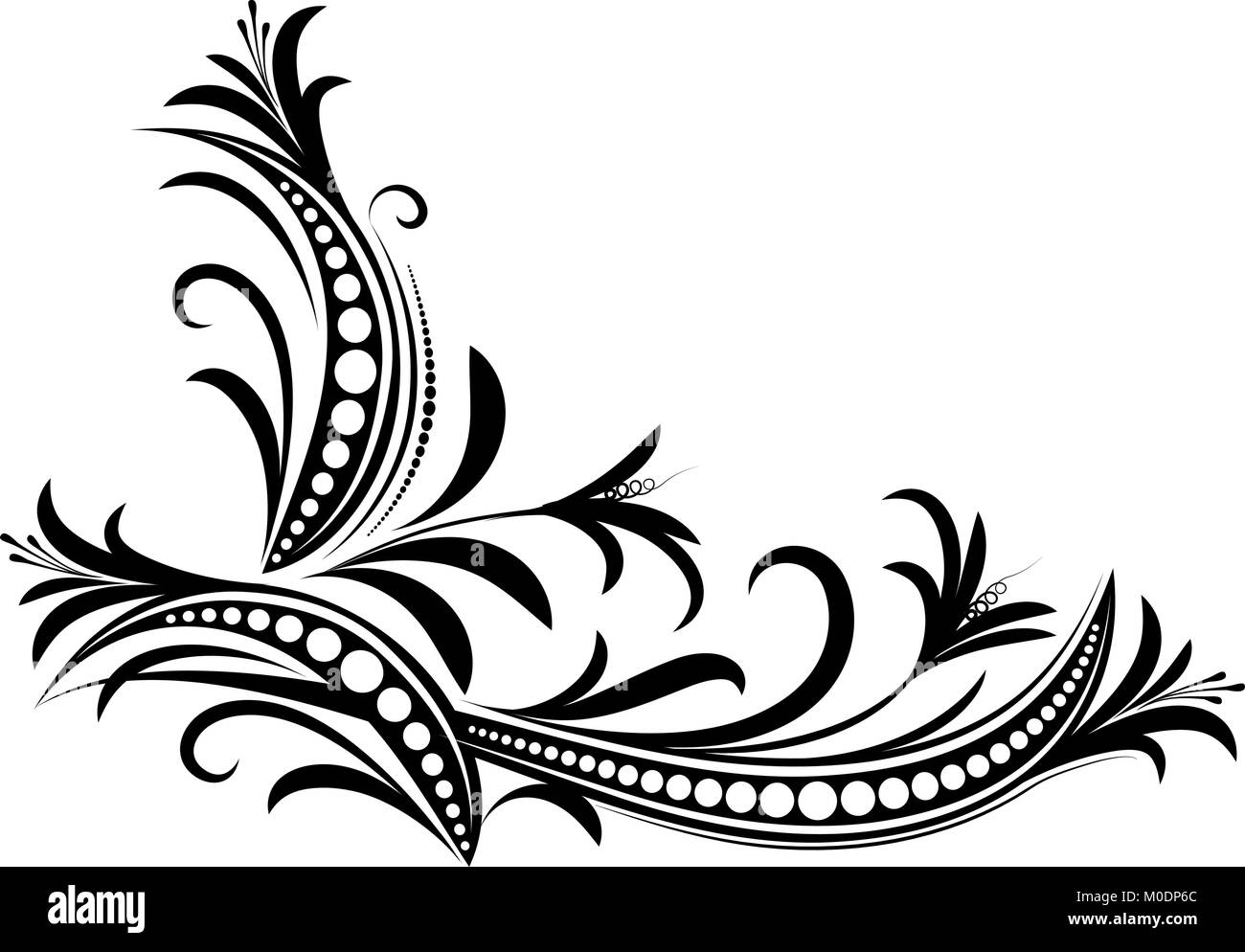 Flowered branch Stock Vector Images - Alamy