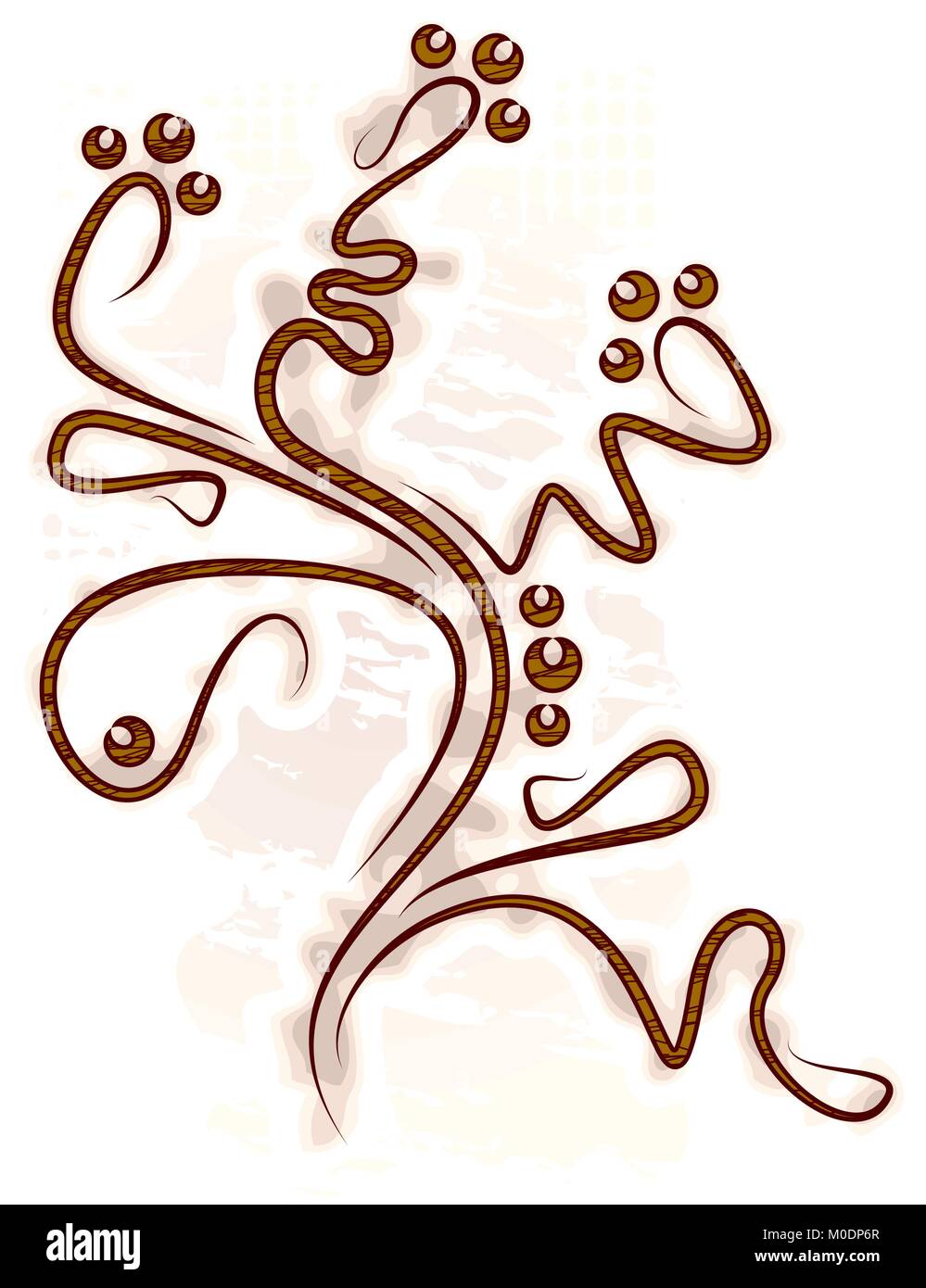 Decorative branch with shade Stock Vector Image & Art - Alamy