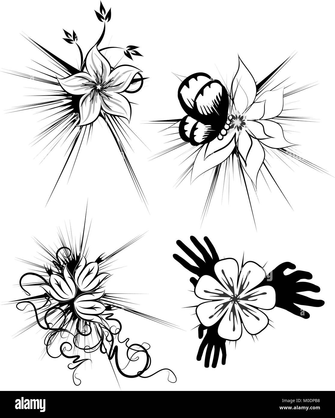 Set Of Design Elements Stock Vector Image And Art Alamy 