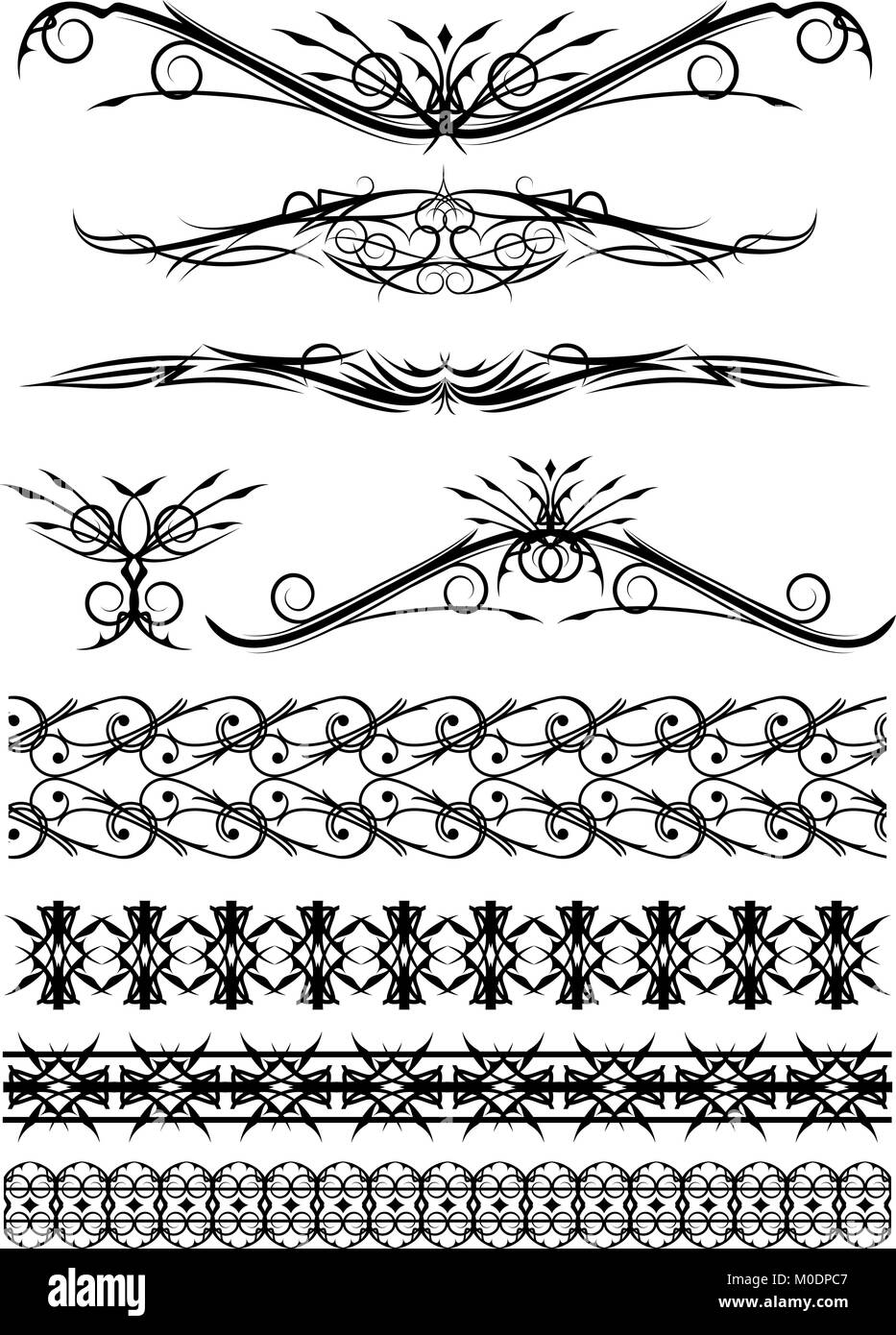 Design elements for tattoo Stock Vector Image & Art - Alamy