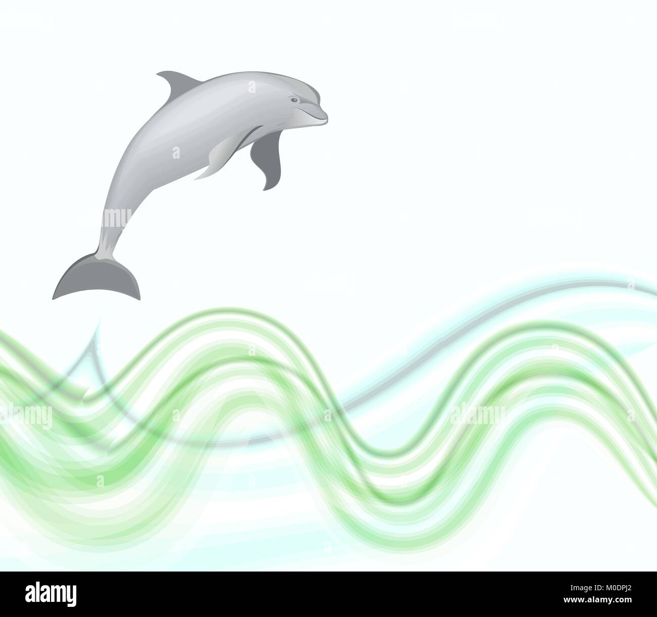 Leaping for life Stock Vector Images - Alamy