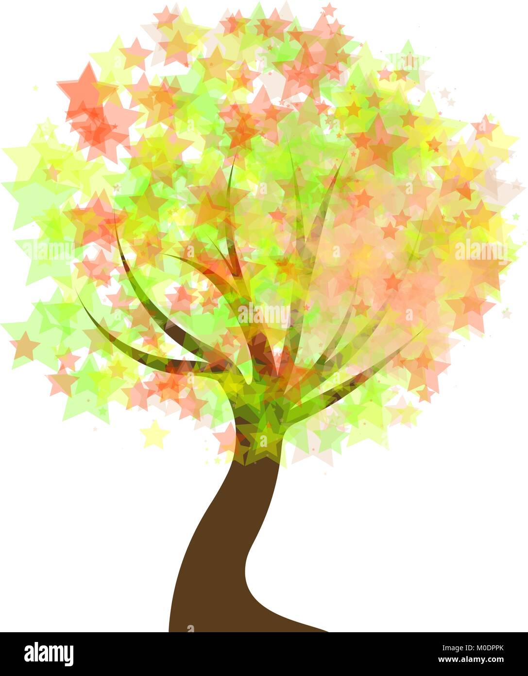 Magic tree. EPS10 Stock Vector Image & Art - Alamy