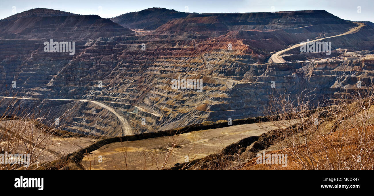 Open pit silver city new mexico hi-res stock photography and images - Alamy