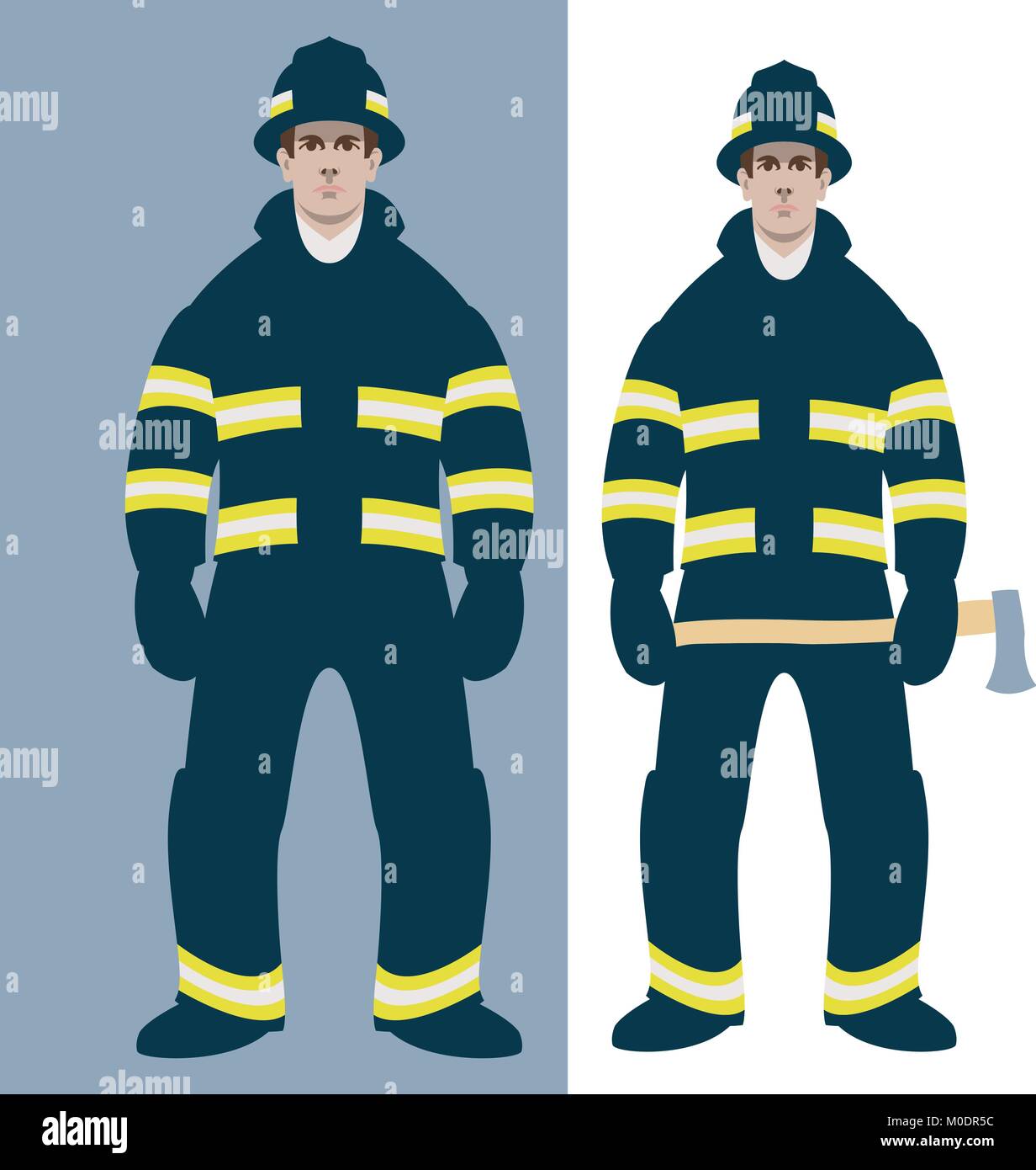 Fireman Vector High Resolution Stock Photography and Images - Alamy