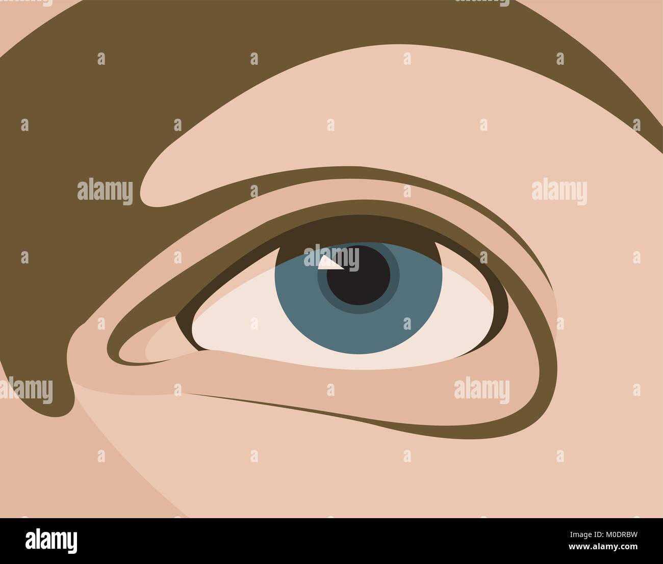 Realistic eye Stock Vector Images - Alamy