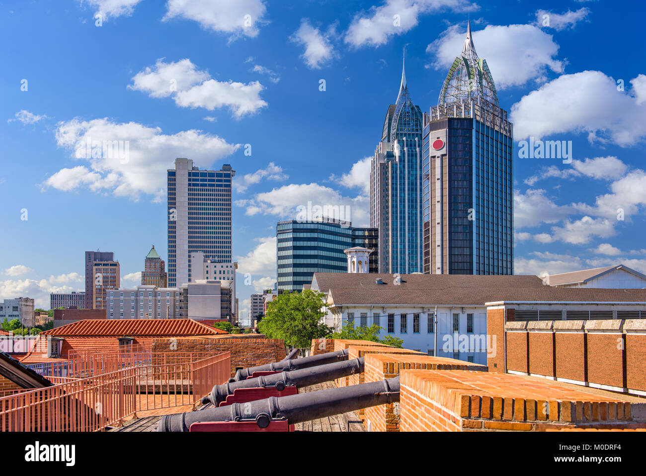Mobile alabama cityscape hi-res stock photography and images - Alamy