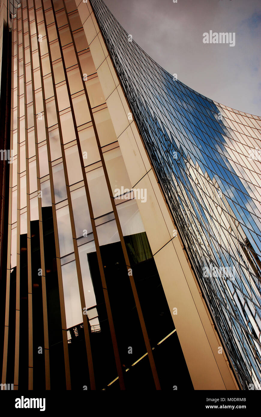 Reflections in buildings windows hi-res stock photography and images ...