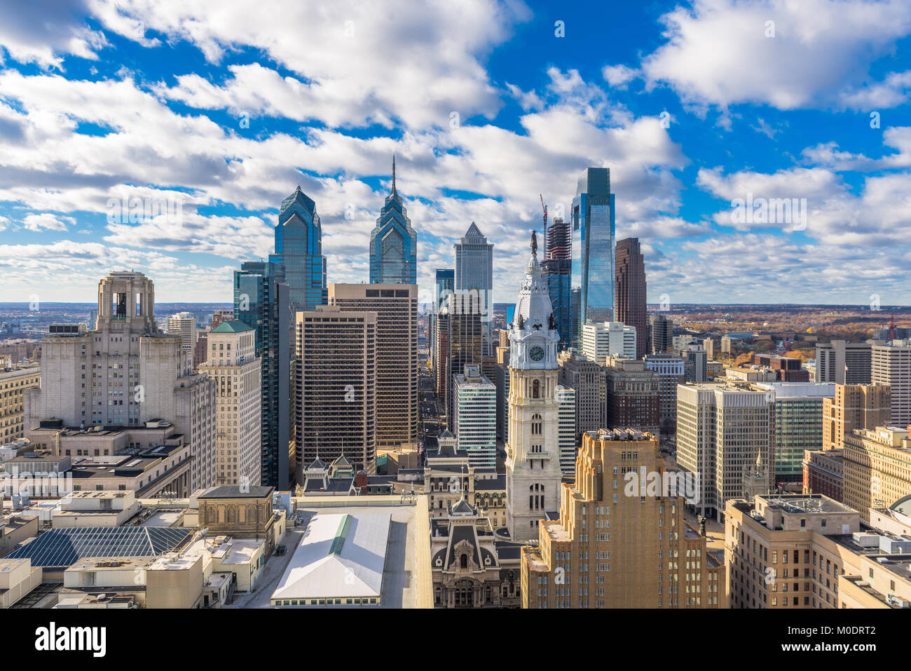 Downtown skyline philadelphia hi-res stock photography and images - Alamy