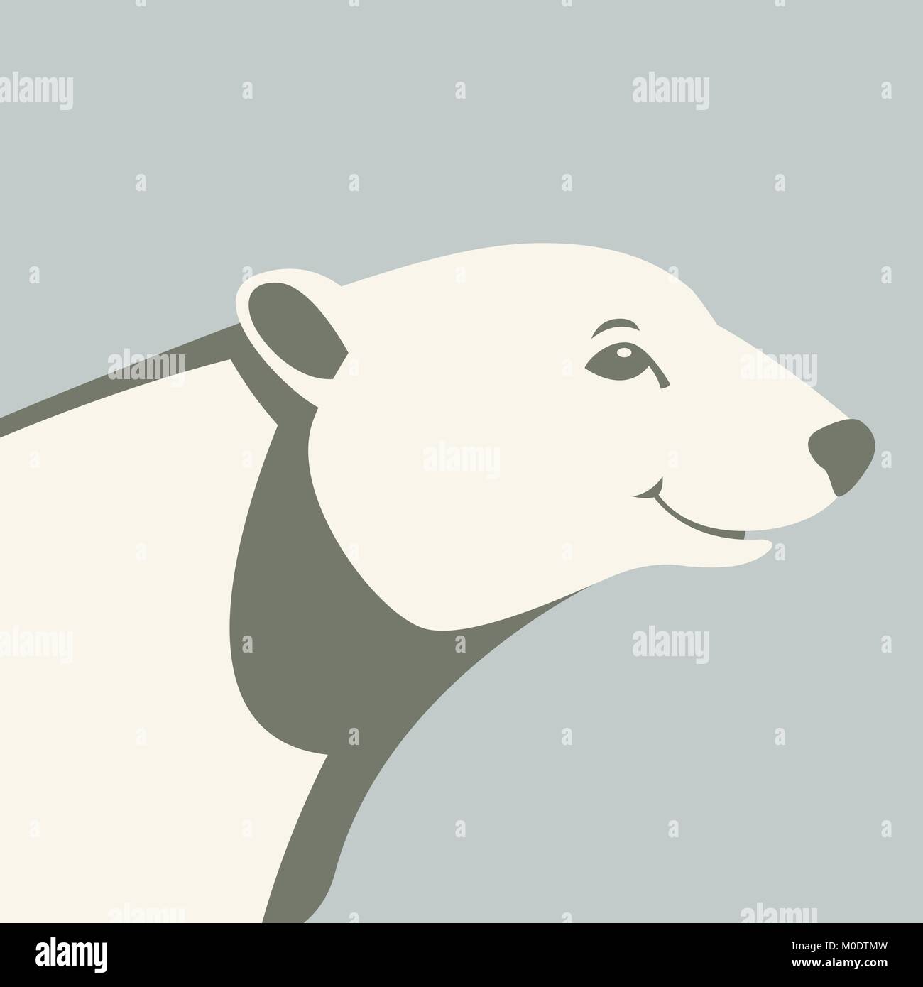 Bear Profile Silhouette