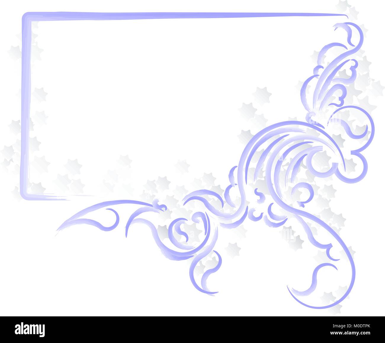 Decorative frame. Vector Stock Vector Image & Art - Alamy
