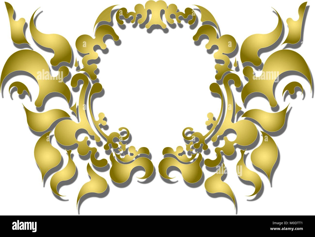 Decorative frame with shadow Stock Vector Image & Art - Alamy