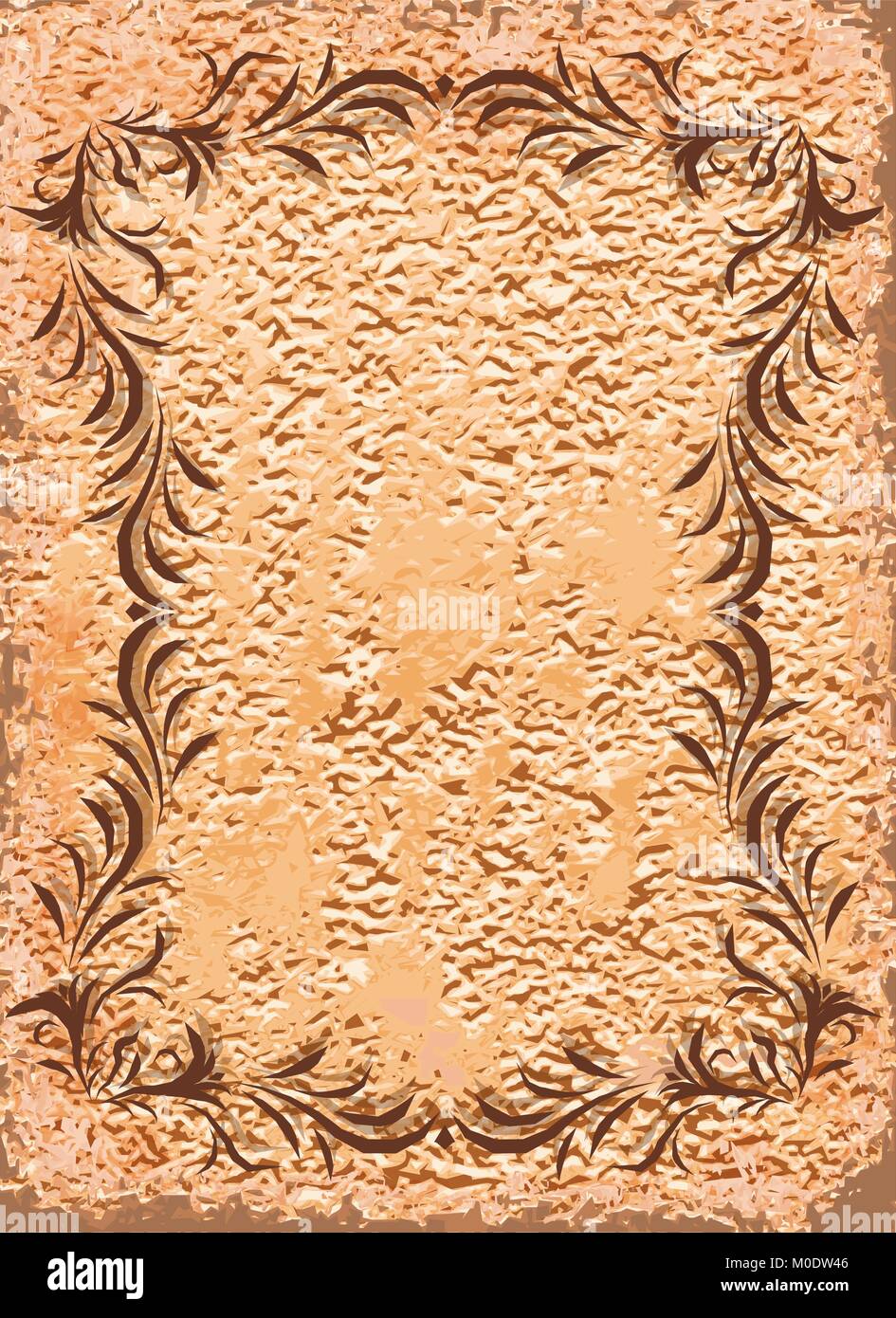 Retro-styled vector background Stock Vector Image & Art - Alamy