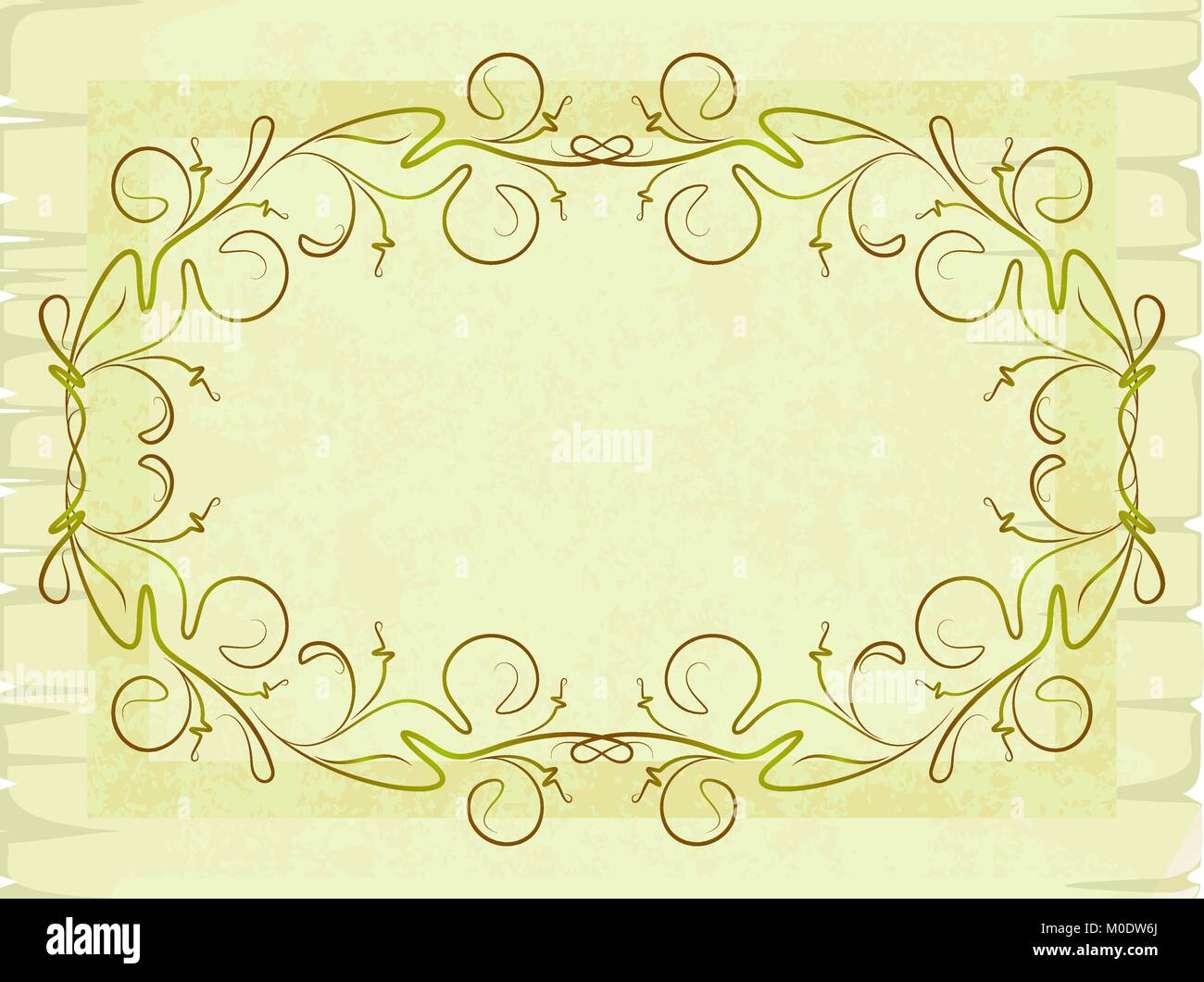 Old fashioned border Stock Vector Images - Alamy