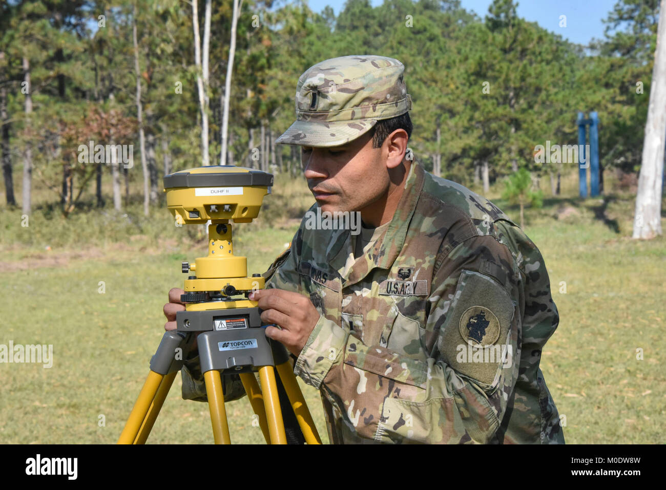 U.S. Army 1st Lt. Jose Rivas an engineer project officer with Joint ...