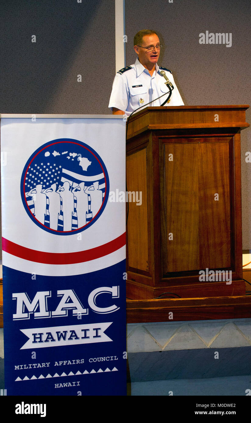 Maj. Gen. Russ Mack, Pacific Air Forces (PACAF) deputy commander ...