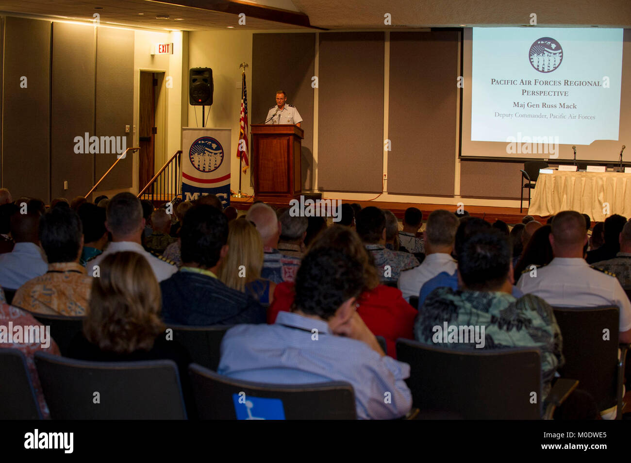 U.S. Air Force Maj. Gen. Russ Mack, Pacific Air Forces (PACAF) deputy ...