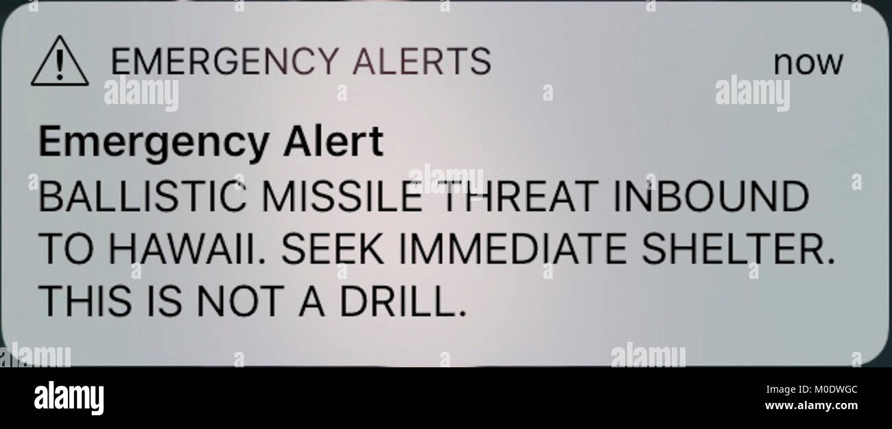 Hawaii Emergency Management High Resolution Stock Photography and ...