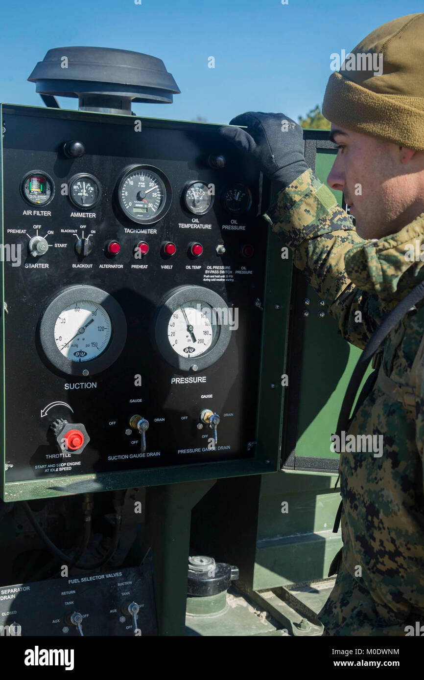 U.S. Marine Corps Cpl. Tyler M. Sampson, Bulk Fuel Specialist, Bulk ...