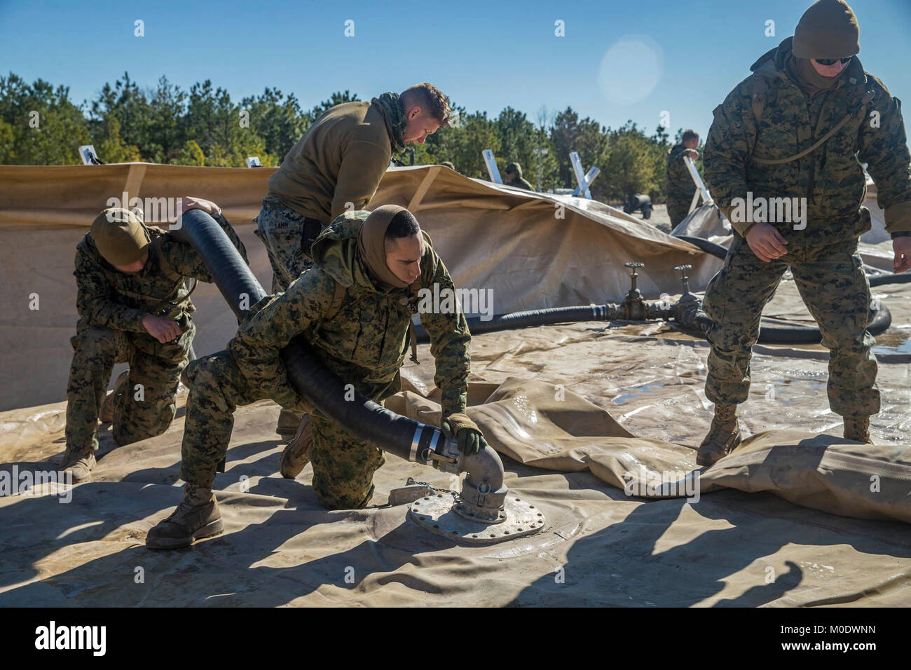 U s marines bulk fuel company hi-res stock photography and images - Alamy
