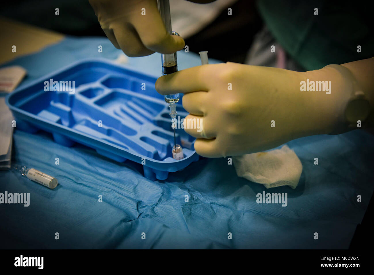 U.S. Army Maj. Amy Lucia, anesthetist with the Joint Task Force-Bravo ...
