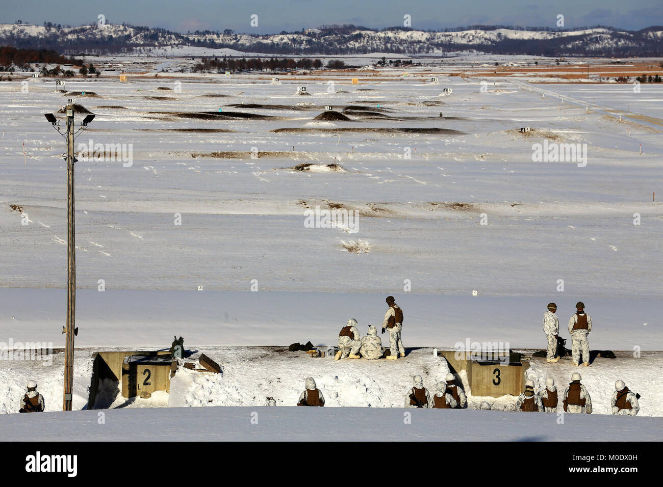 Marines at Fort McCoy for the 2nd Marine Air Wing's Ullr Shield ...