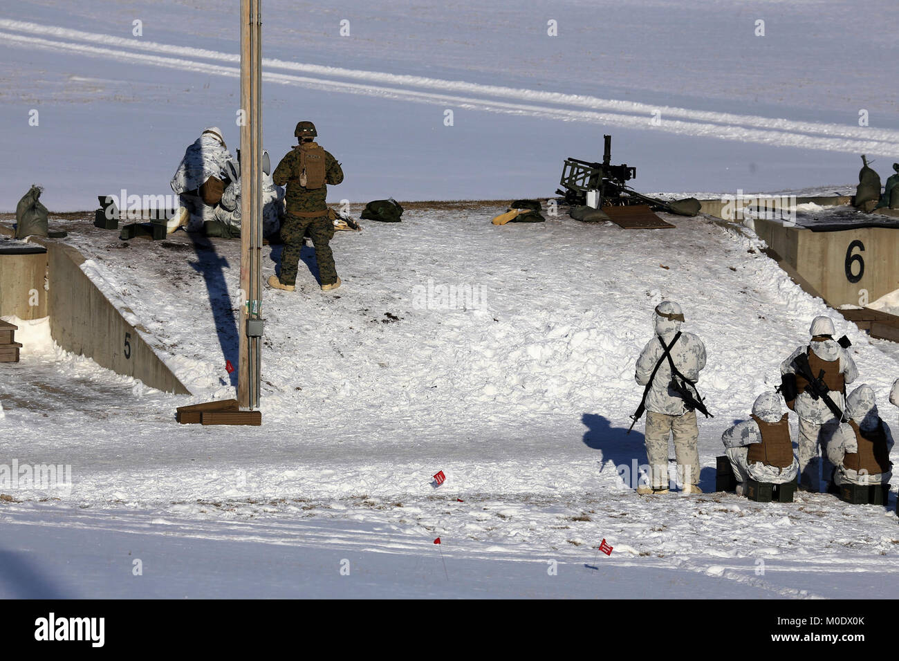 Marines at Fort McCoy for the 2nd Marine Air Wing's Ullr Shield ...